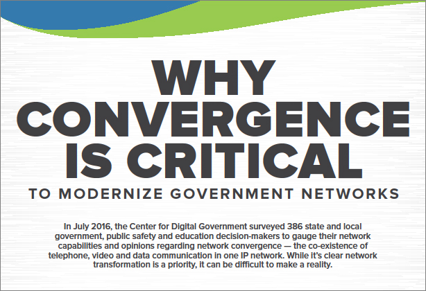 Why Convergence is Critical to Modernize Government Networks