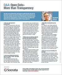 Open Data - More than Transparency