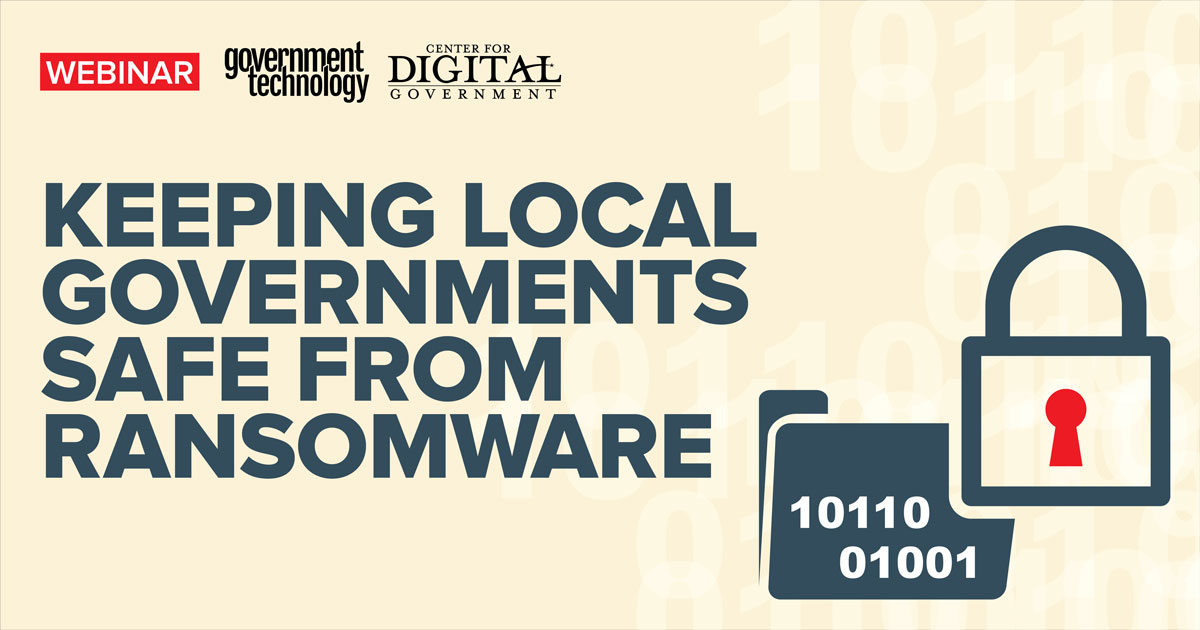 Keeping Local Governments Safe from Ransomware