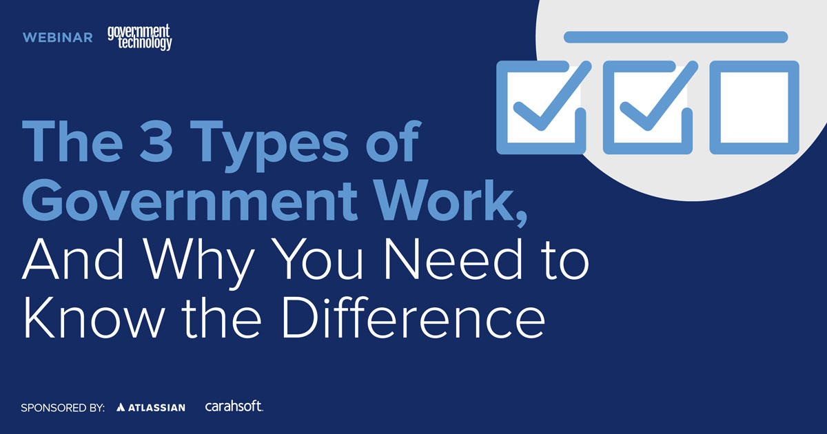 The 3 Types of Government Work, And Why You Need to Know the Difference