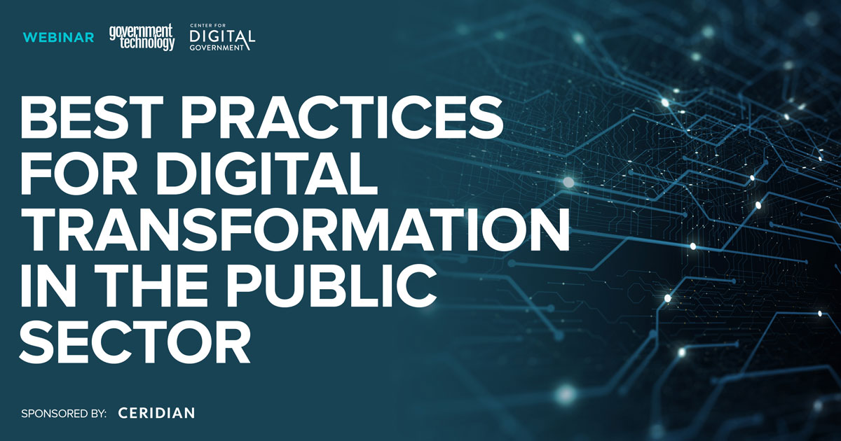 Best Practices for Digital Transformation in the Public Sector