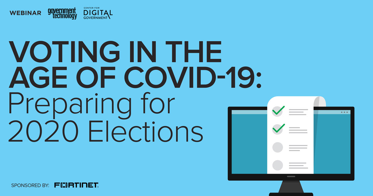 Voting in the Age of COVID-19: Preparing for 2020 Elections