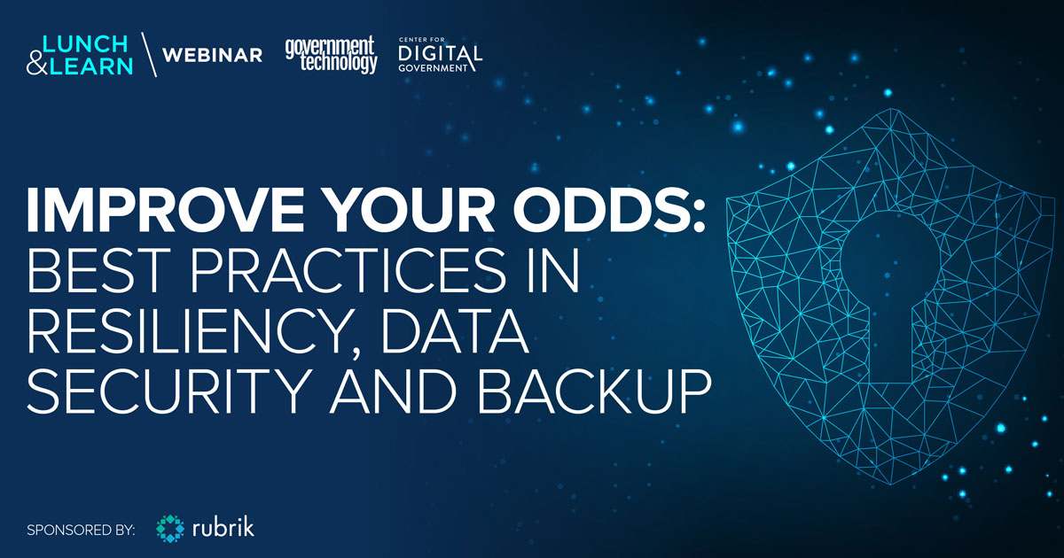 Improve Your Odds: Best Practices in Resiliency, Data Security and Backup