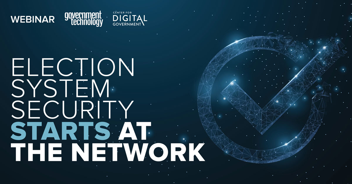 Election System Security Starts at the Network