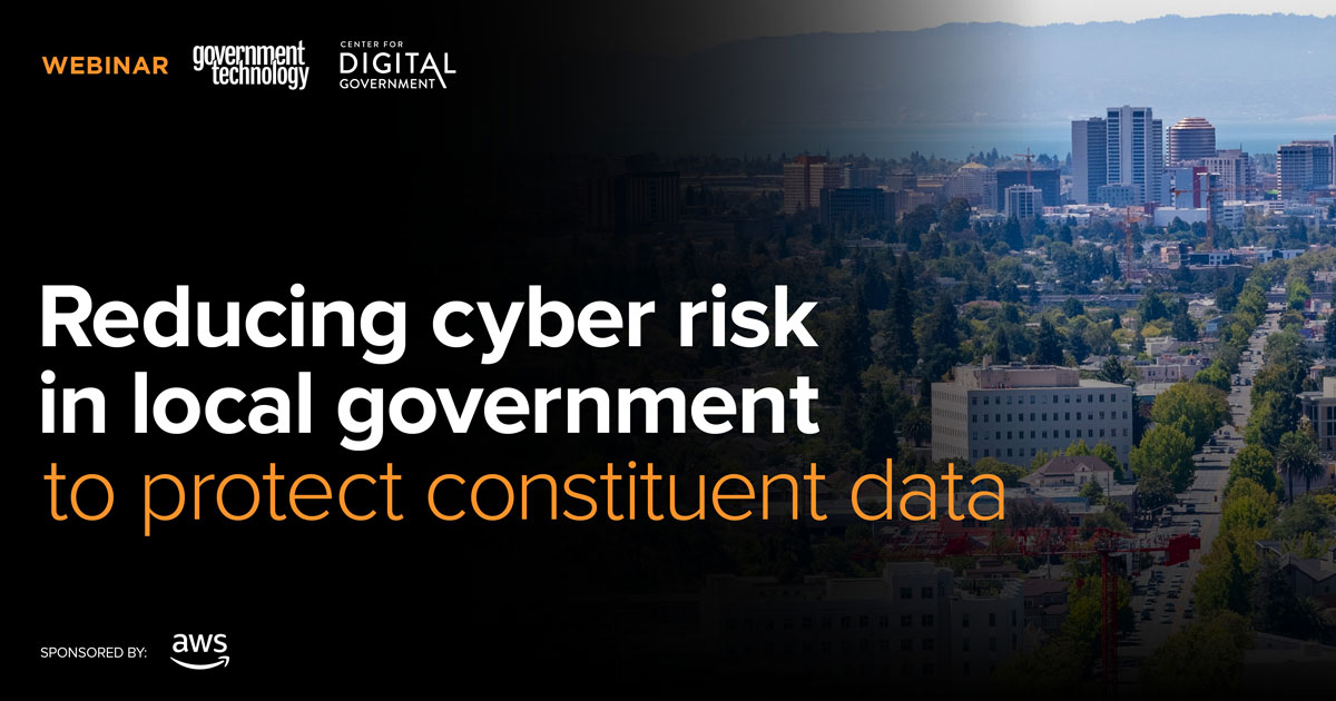 Reducing cyber risk in local government to protect constituent data