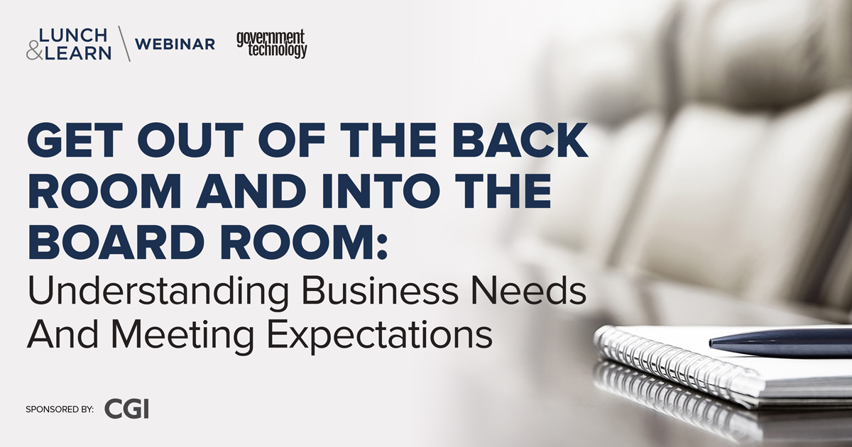 Get Out of the Back Room and Into the Board Room: Understanding ...