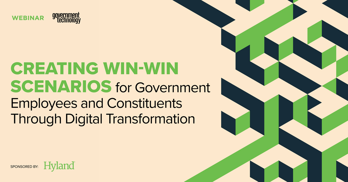 Creating Win-Win Scenarios for Government Employees and Constituents ...