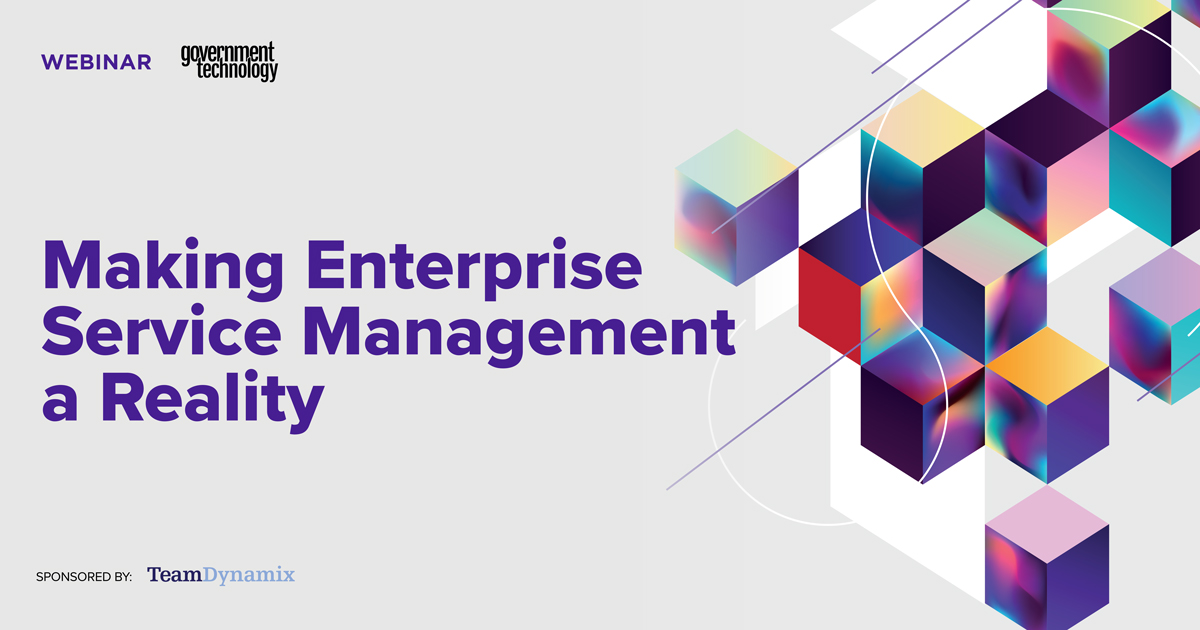 Making Enterprise Service Management a Reality