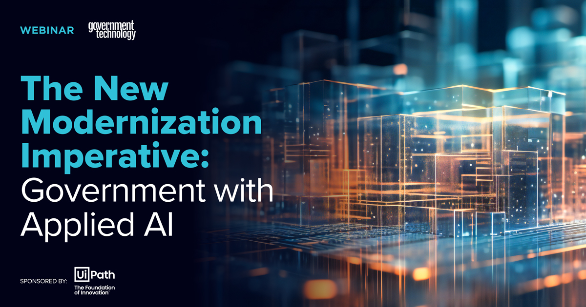 The New Modernization Imperative: Government with Applied AI