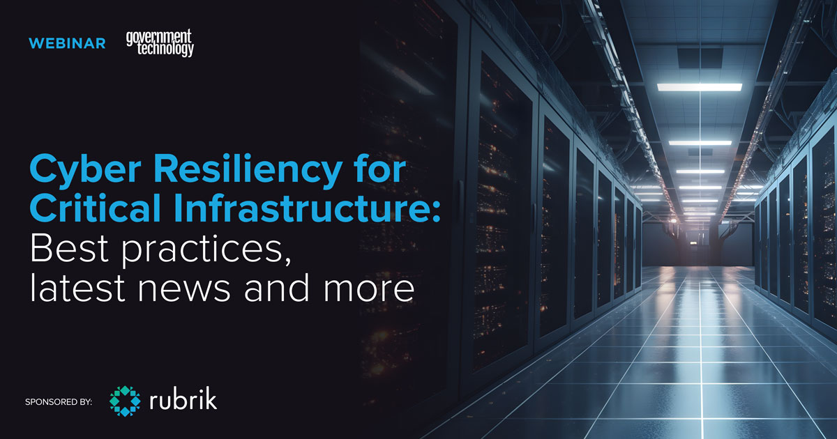 Cyber Resiliency for Critical Infrastructure: Best practices, latest ...