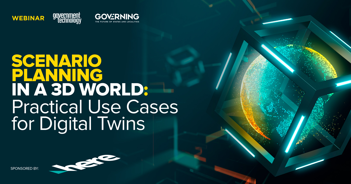 Scenario Planning in a 3D World: Practical Use Cases for Digital Twins