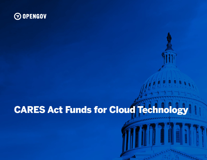 CARES Act Funds for Cloud Technology