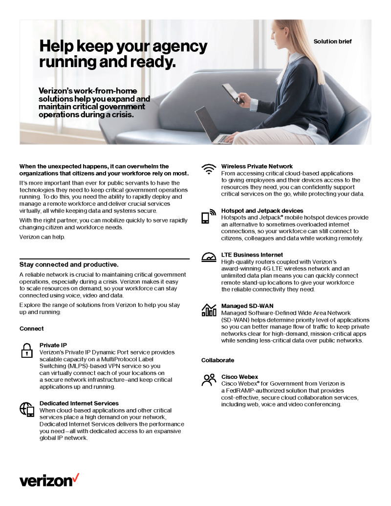 Help Keep Your Agency Running and Ready