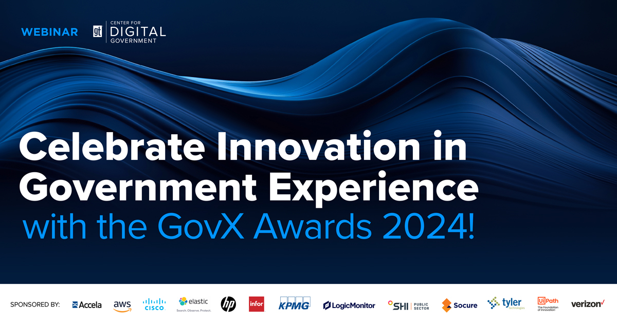 Celebrate Innovation in Government Experience with the GovX Awards 2024!